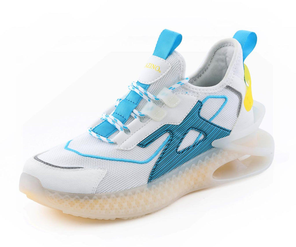 Plasma - White/Teal – Island Footwear